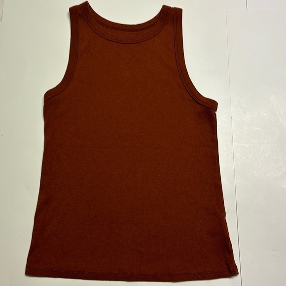 a new day | Tops | Womens Slim Fit Ribbed High Neck Tank Top A New Day ...